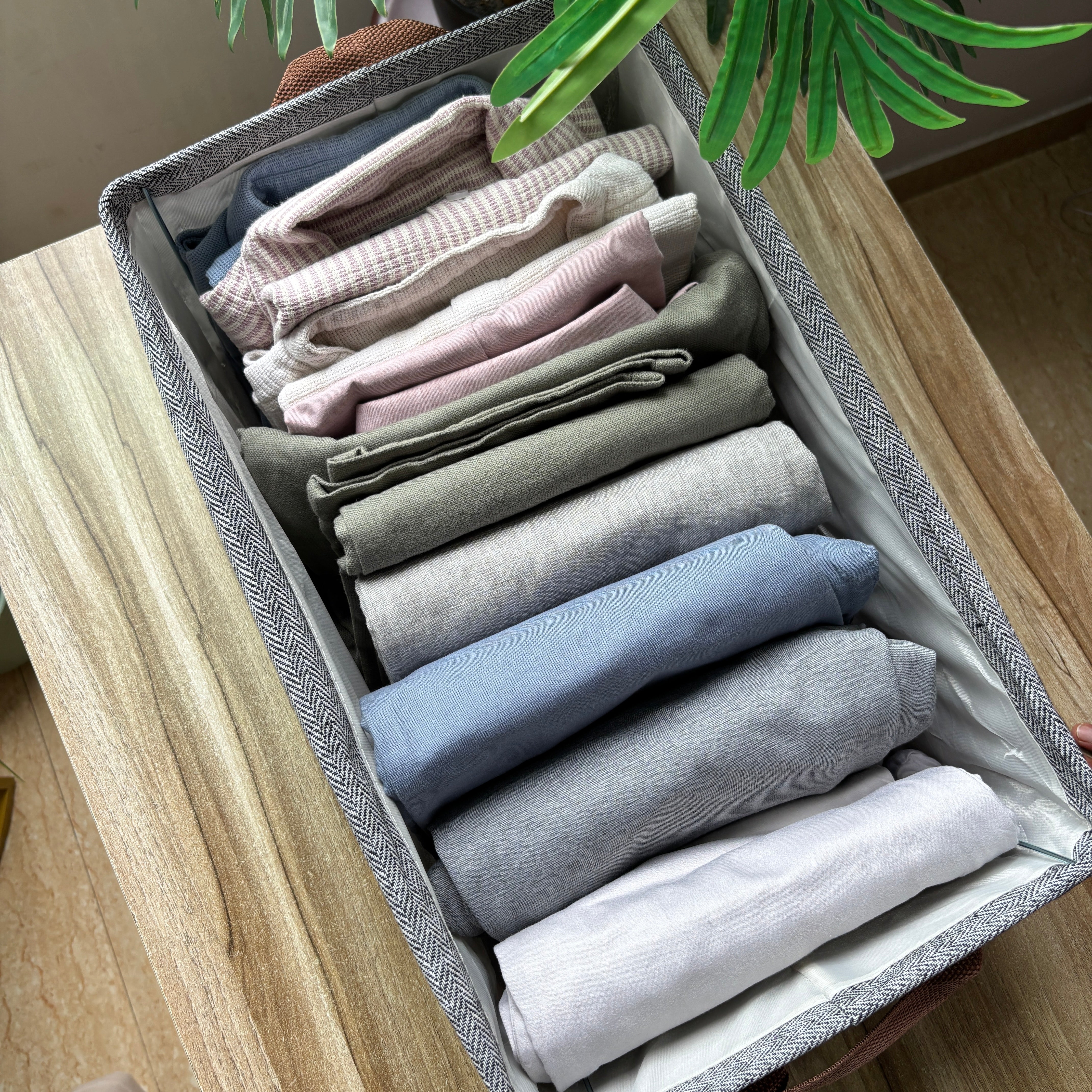 Fold & Store Apparel Organiser - Foldable Space-Saving Storage | The ...
